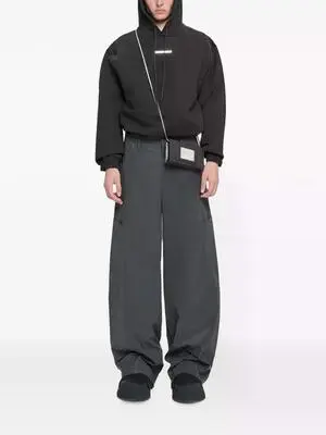 HELIOT EMIL Logo-plaque Drawstring Hoodie