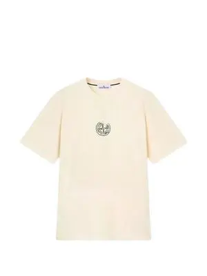 Stone Island Logo-print T-shirt - Neutrals