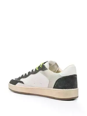 CRIME LONDON Panelled Leather Sneakers