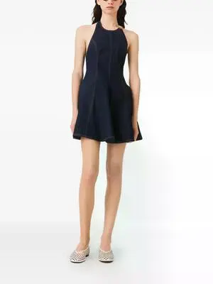 Maje Halterneck Mini Dress