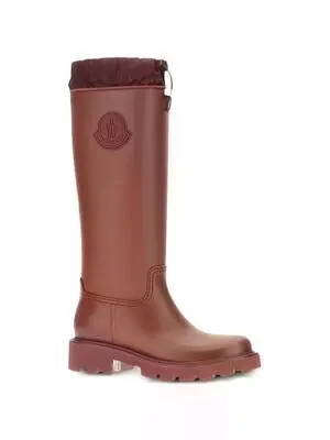 Moncler Knee-high Rain Boots - Red