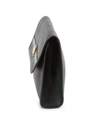 Dior 1980s Logo-print Clutch Bag
