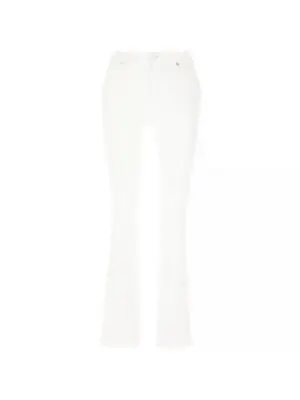 7 For All Mankind Flared Jeans - White