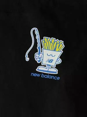 NEW BALANCE Fish And Chips Graphic-print T-shirt