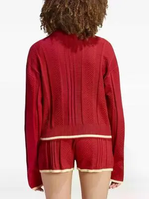 Adidas Chevron-knit Cardigan