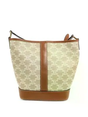 Celine Small Triomphe Shoulder Bag - Neutrals