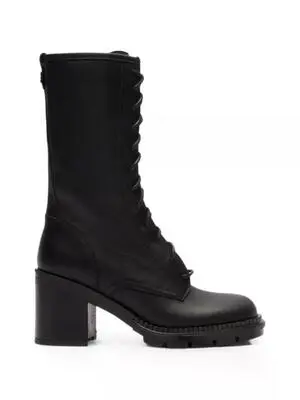 Casadei Concept Symphony Lace-up Combat Boots