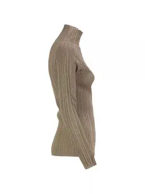 Fabiana Filippi Fine-knit Turtle-neck Top