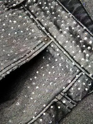 Ksubi Maxx Operator Crystal-embellished Shorts