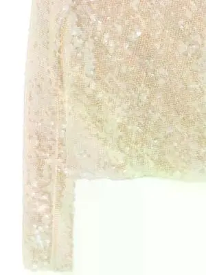 Monse Embellished Sequin Top