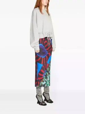 Dries Van Noten Cropped Sweatshirt