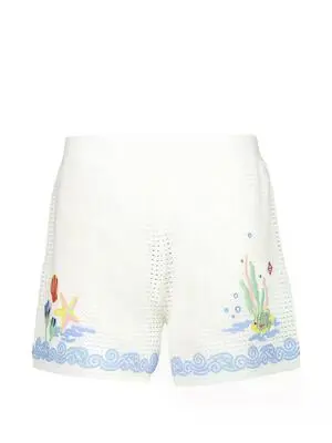 Casablanca Straight Hem Shorts For Women