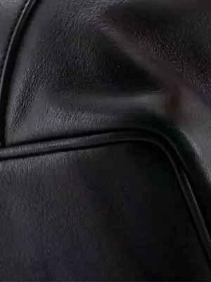Saint Laurent Long Leather Hobo Bag