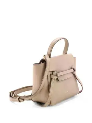 Celine Belt Bag Textured Leather Pico Shoulder Bag