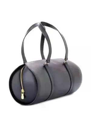 LOUIS VUITTON Soufflot Epi Leather Handbag - Black