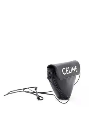 Celine Triangle Bag Leather Small Crossbody Bag