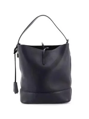 LOUIS VUITTON Nn14 Cuir Nuance Leather Gm Bucket Bag - Black