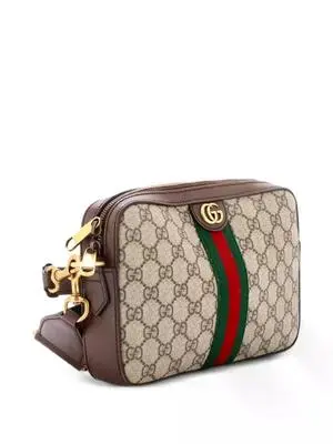 Gucci Ophidia Gg Coated Canvas Small Crossbody Bag