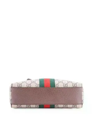 Gucci Ophidia Dome Gg Coated Canvas Small Shoulder Bag