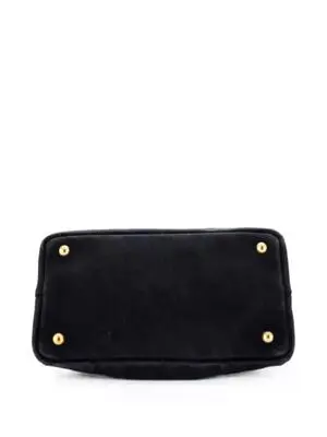 Prada Canapa Convertible Canvas Mini Tote Bag