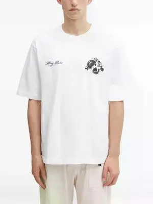 Filling Pieces Printed T-shirt - White
