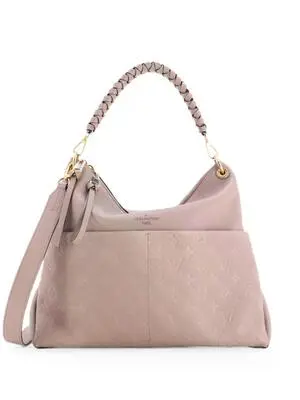 LOUIS VUITTON Monogram Empreinte Leather Hobo Bag - Neutrals