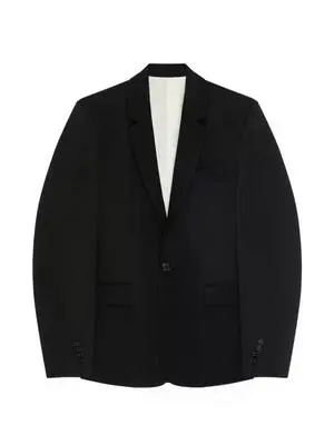 Givenchy Single-breasted Notch-lapel Blazer - Black