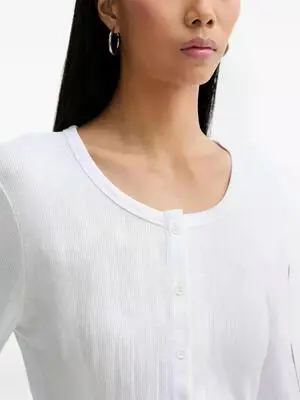 Munthe Buttoned Long-sleeved Top