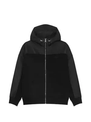 Givenchy Panelled Zip-up Hoodie - Black
