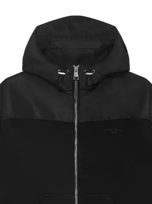 Givenchy Panelled Zip-up Hoodie