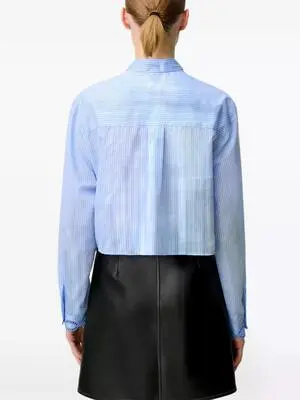 Claudie Pierlot Striped Poplin Shirt