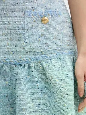Bardot Pocket Ruffled Skirt