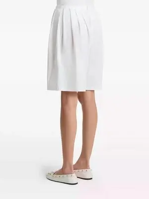 Khaite Poppy Cotton Shorts