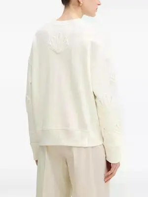 FORTE_FORTE Shell Appliqué Crewneck Sweatshirt