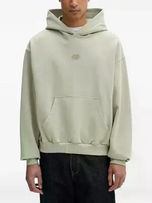 Filling Pieces Kangaroo-pocket Hoodie - Green