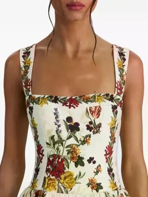 Alice + Olivia Vera Midi Dress