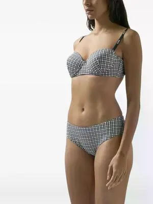 Gcds Gingham-pattern Bikini