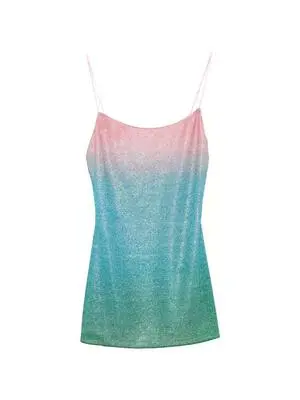 Oseree Lumière Lurex-knit Mini Dress