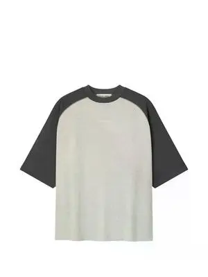 Fear Of God Logo-embroidered T-shirt - Neutrals