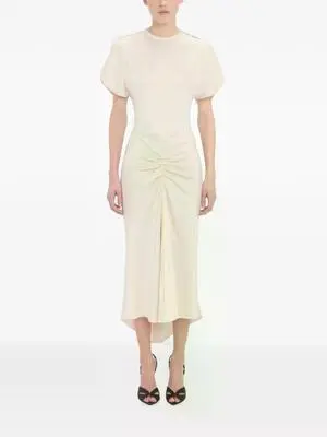 Victoria Beckham Bela Asymmetric Midi Skirt
