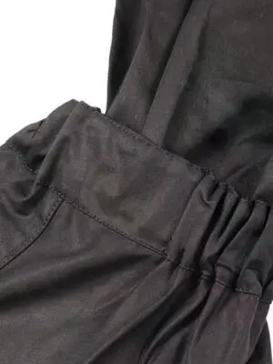 Hermès 2010s Frill Zip-up Blouse