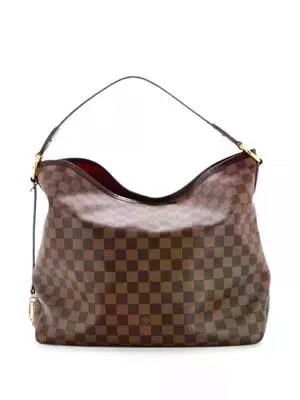 LOUIS VUITTON Delightful Nm Handbag Damier Mm Hobo Bag - Brown