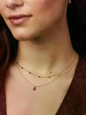 AUREE JEWELLERY Verona Heart Necklace
