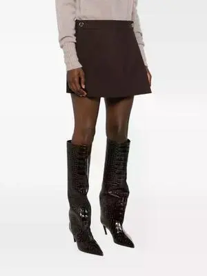 Sportmax Ottuso Button-detail Tailored Skort
