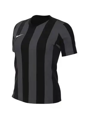 Nike Striped V-neck T-shirt - Black