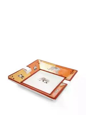 Hermès 2000s African Square Ashtrays