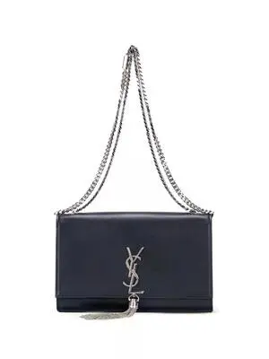 Saint Laurent Kate Tassel Shoulder Bag - Black