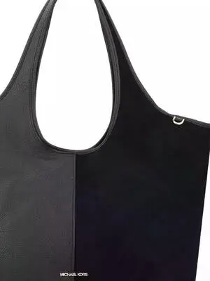 Michael Kors Large Leather Tote Bag - Black