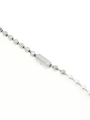 Alexander McQueen Skull Pearl-embellished Necklace