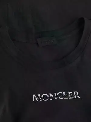 Moncler Logo-embroidered T-shirt